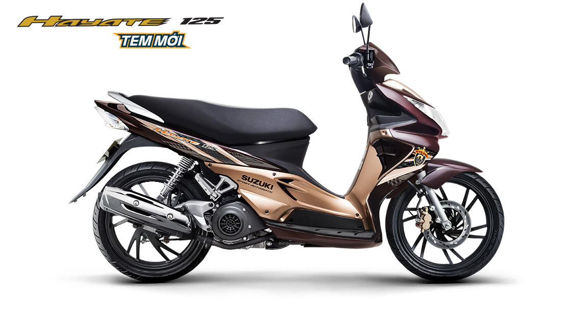 Tampilan Suzuki Hayate 125 G-Class / Skywave Vietnam 2016 – Mercon Motor